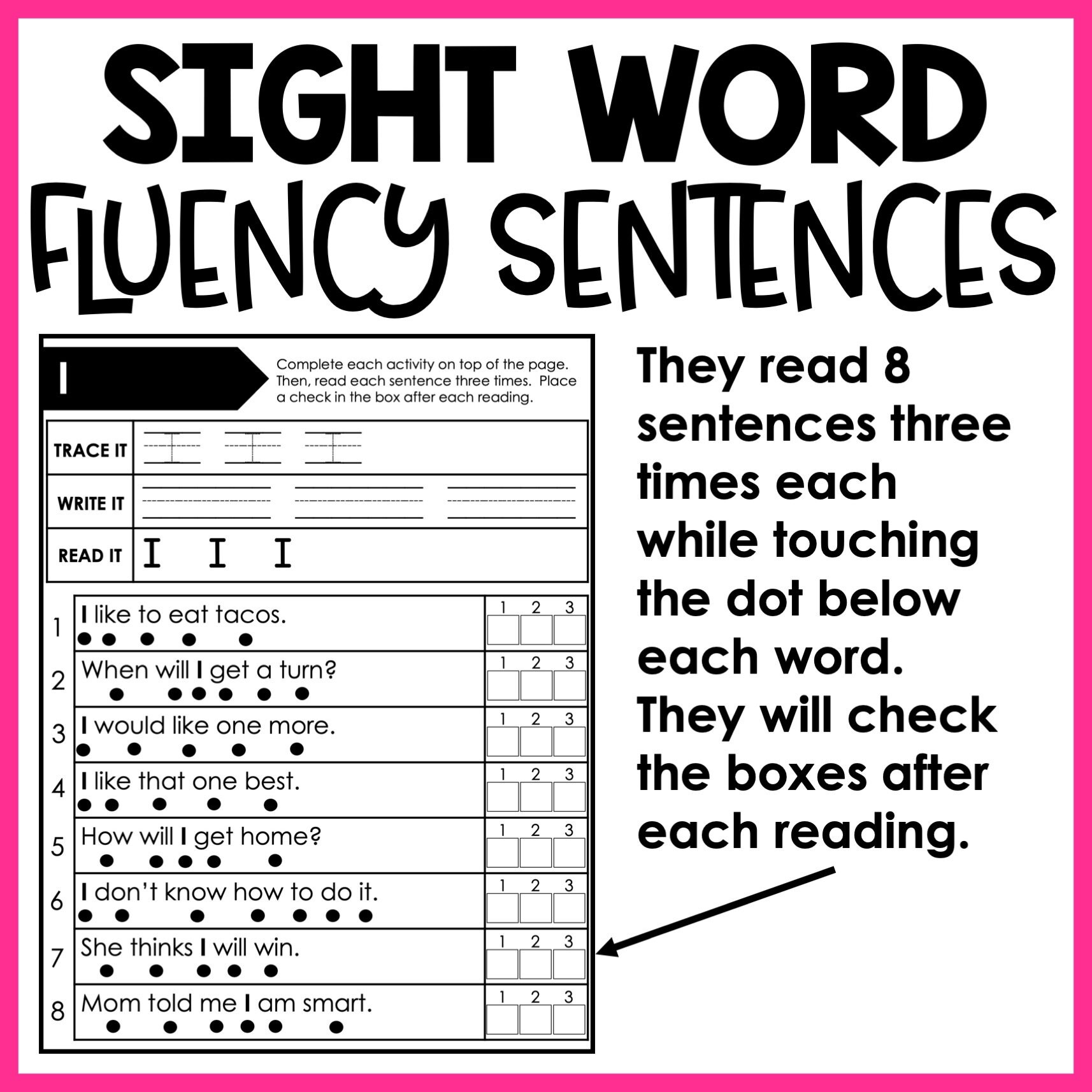Pre-primer Preschool Sight Words Reading | Beginning Phonics Sounds ...