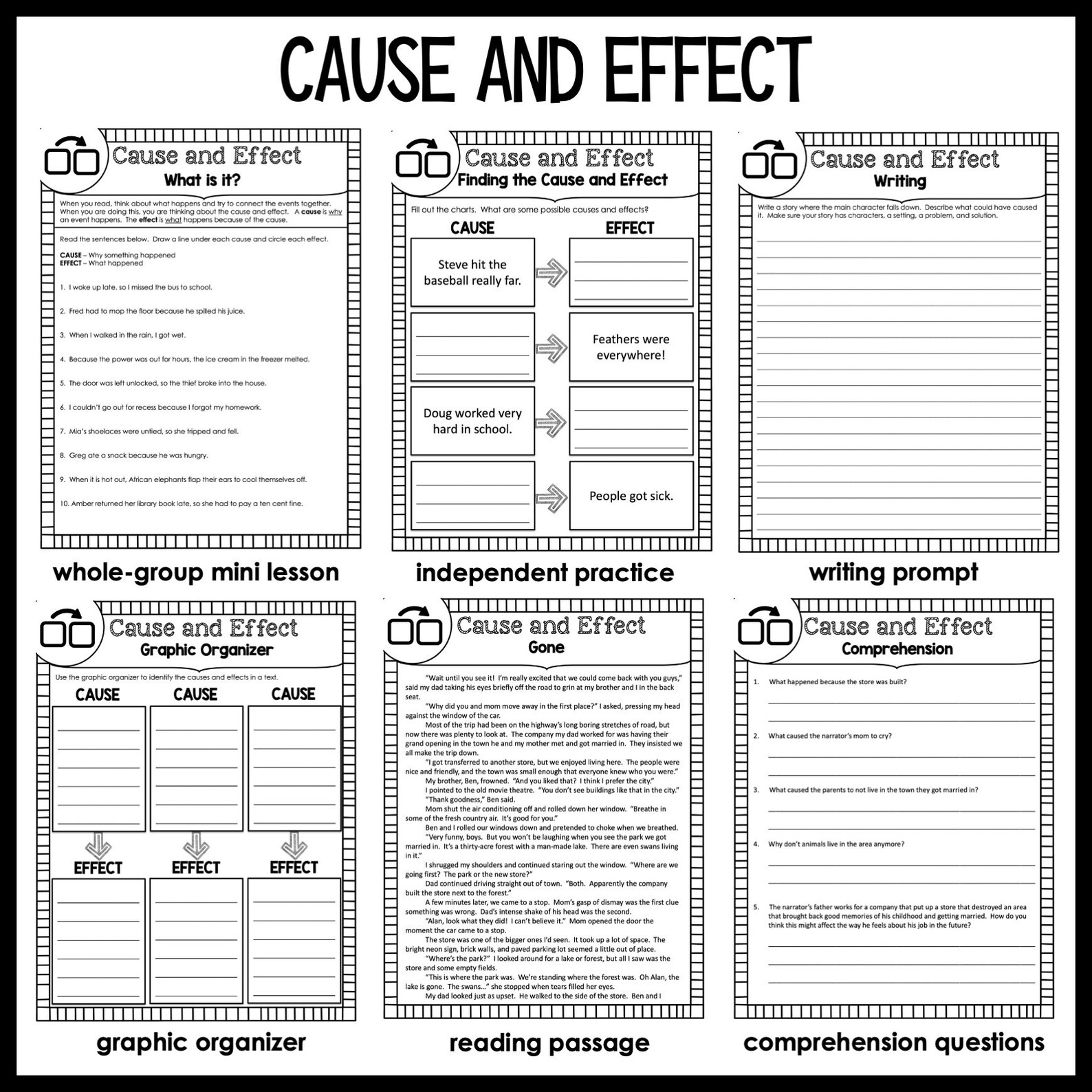Reading Comprehension | Homeschool Worksheets Printables | Reading ...