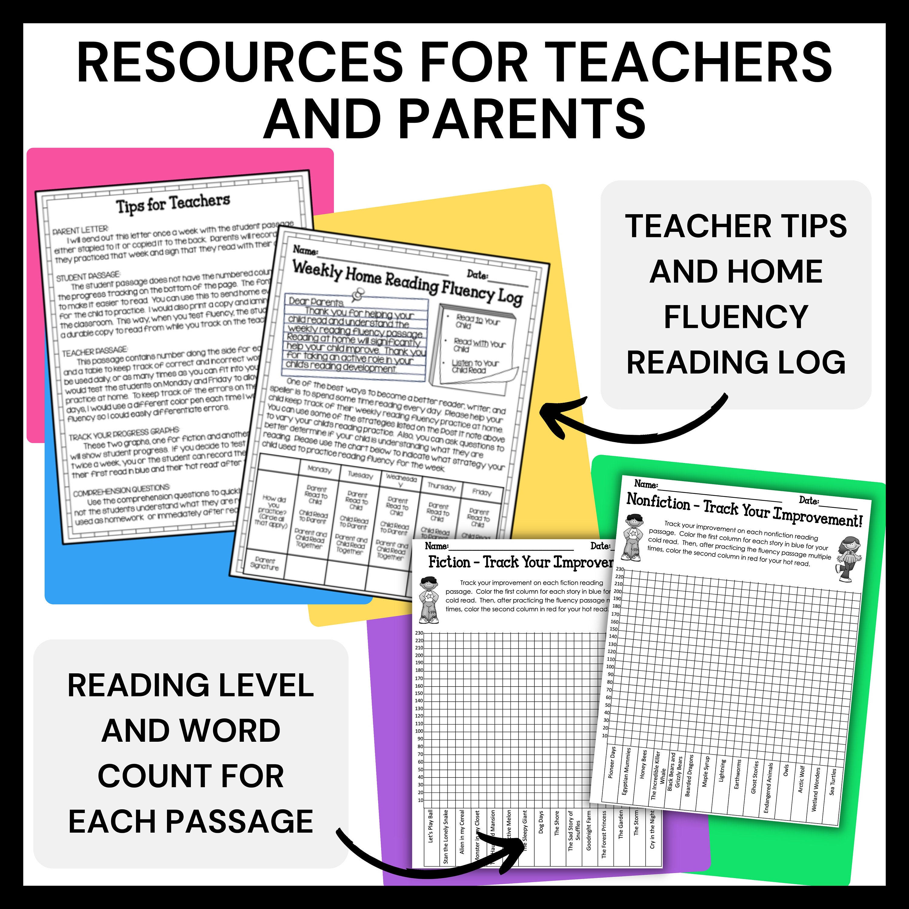 3rd Grade Reading Fluency Passages | Reading Comprehension Questions ...