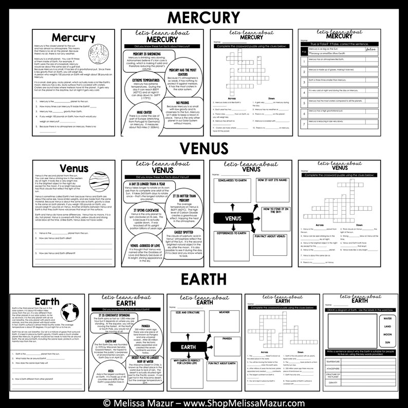 Astronomy Space Science Unit | Science Reading Passages, Task Cards ...