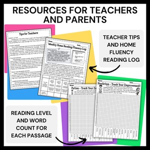 5th Grade Reading Fluency Passages | Reading Comprehension Questions ...