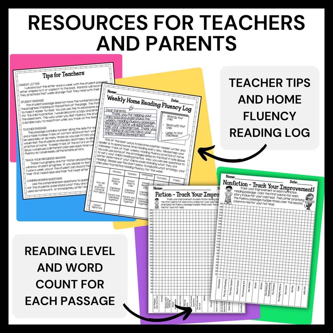 4th Grade Reading Fluency Passages | Reading Comprehension Questions ...