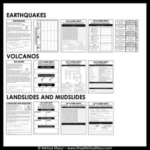 Natural Disasters Science Unit | Science Reading Passages, Task Cards ...