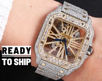 Skeleton Bust Down Watch - Etsy