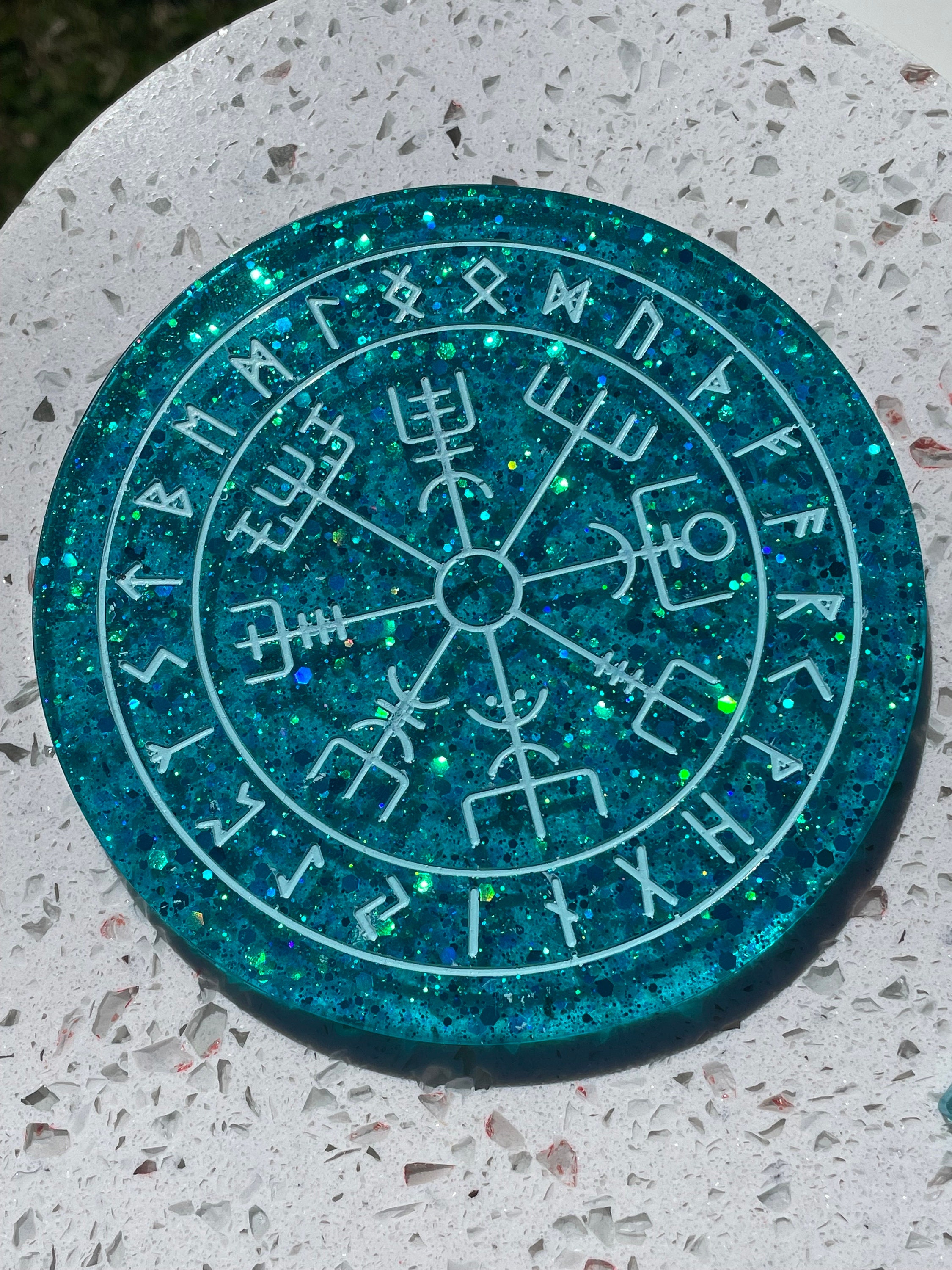 Custom Mini Rune Board With Runes Set - Etsy