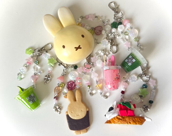 Miscellaneous Trinkets From Japan! Miffy, Food, Handbeaded Keychains ...