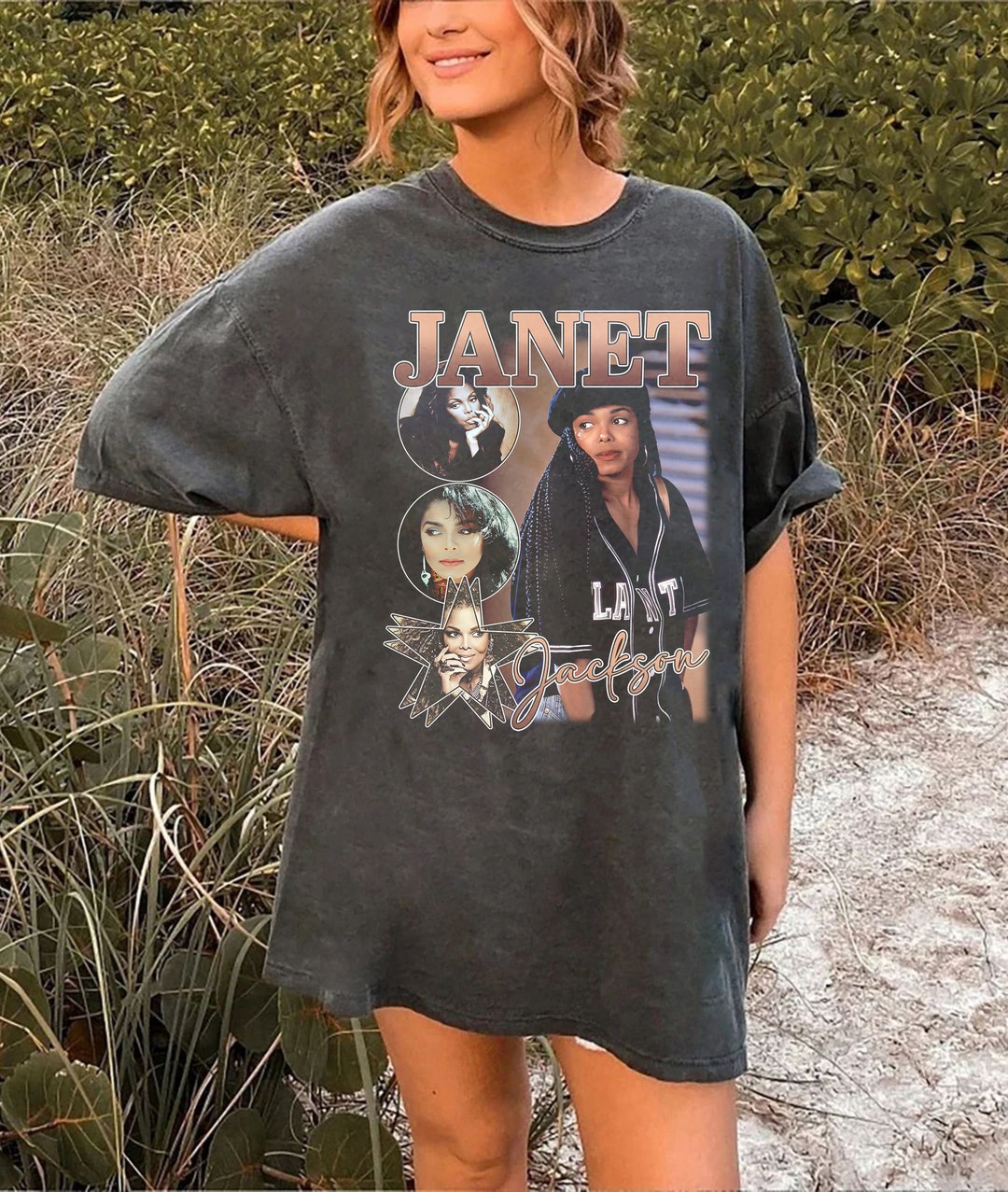 Janet Jackson Retro Tshirt, 2024 Tour Janet Jackson Together Again T ...