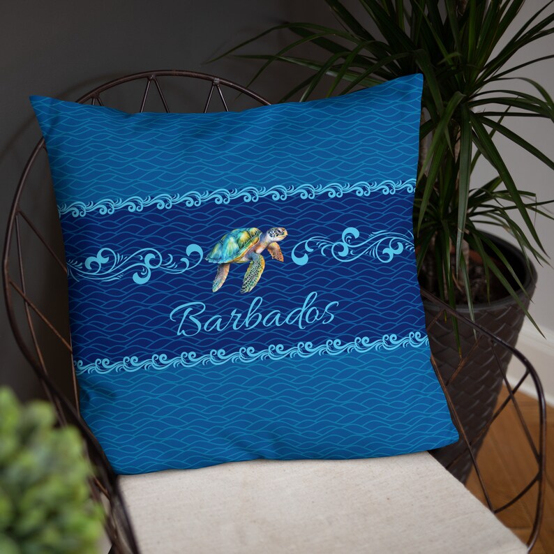 Barbados Gift | Barbados Art | Barbados Pillow | Barbadian Gifts ...