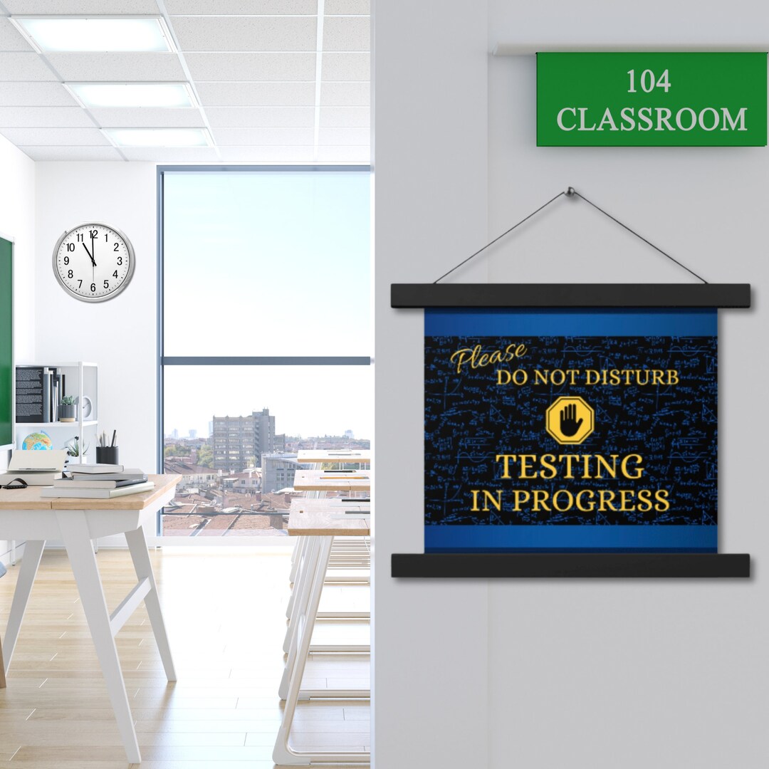 Testing in Progress Door Sign #1 | Please Do Not Disturb Sign | Do Not ...