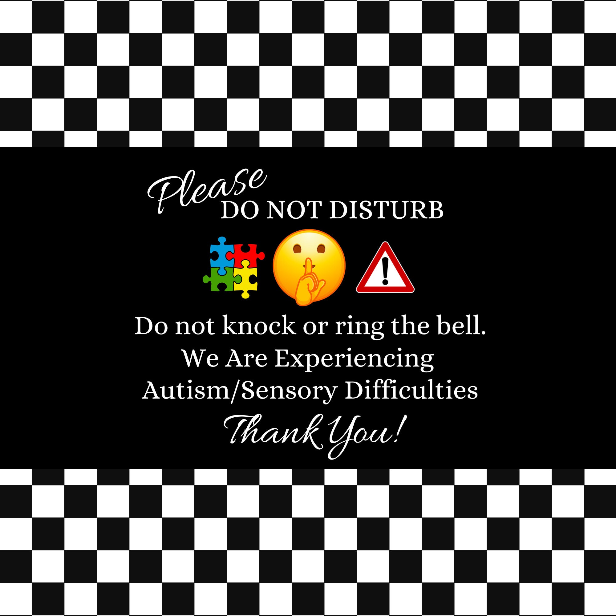 Autism Sign 1 Autism Awareness Autism Gifts Autism Kids Autism Visual ...