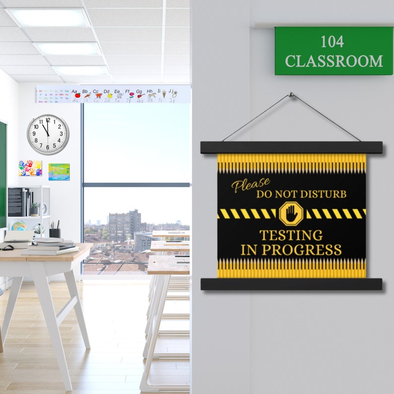 Testing in Progress Door Sign #3 | Please Do Not Disturb Sign | Do Not ...