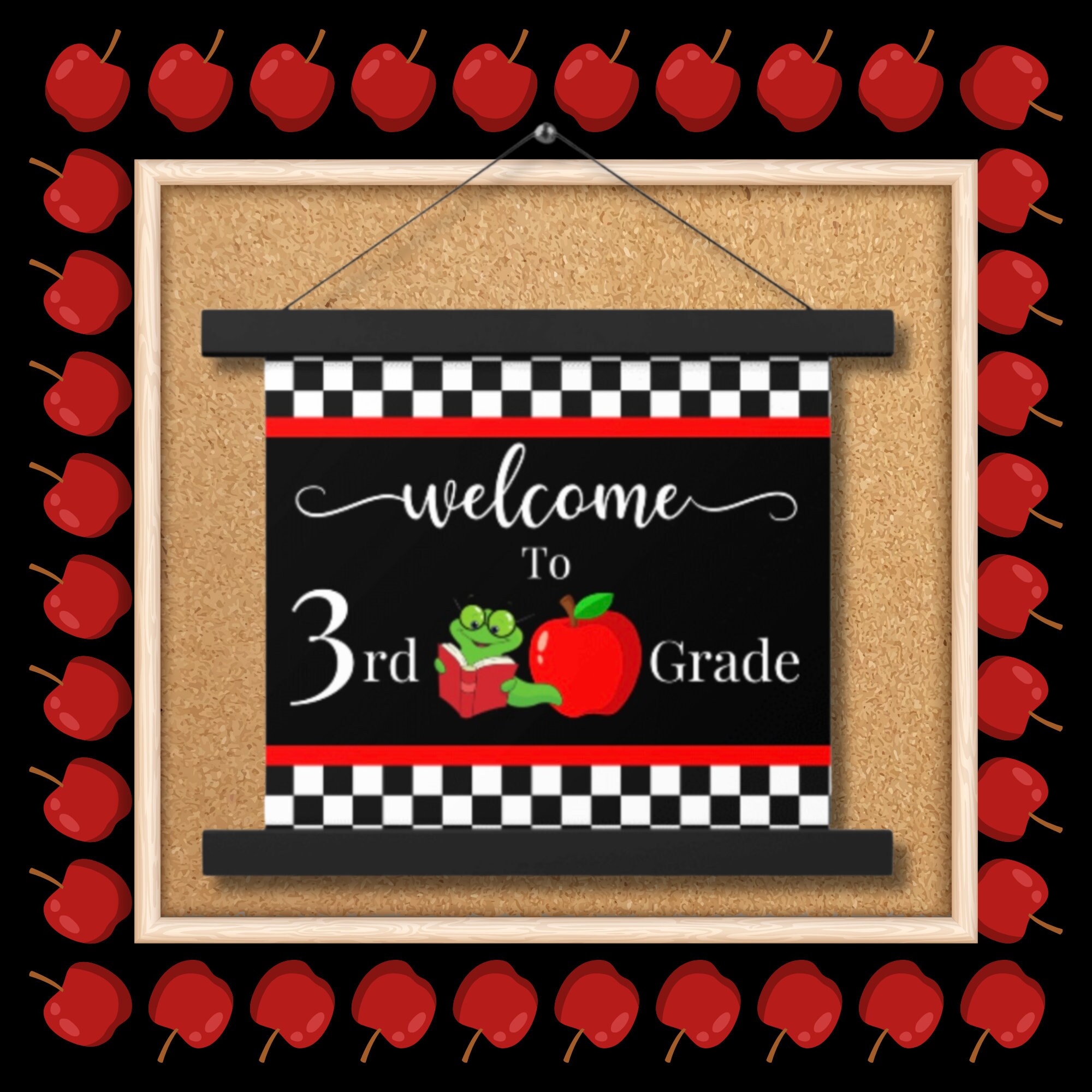 Welcome 3rd Grade Sign | Welcome Classroom Sign | Welcome Back to ...