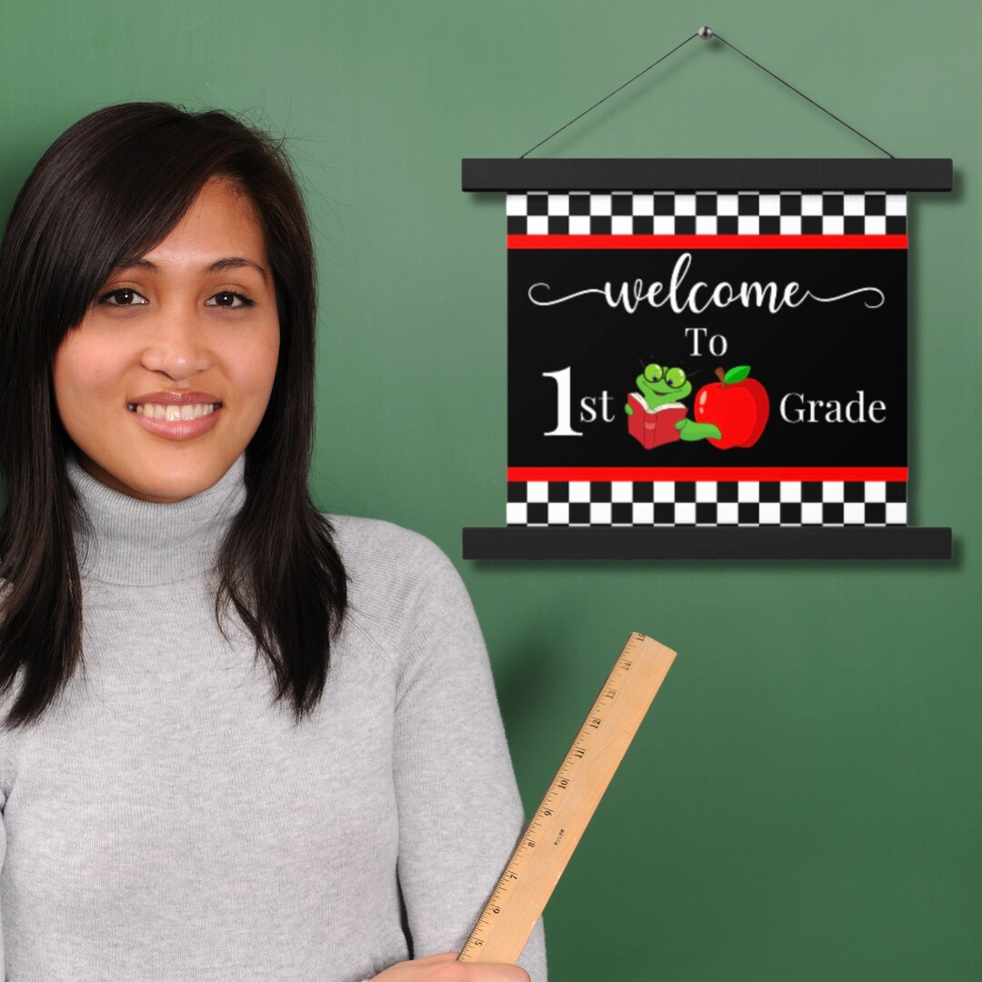Welcome 1st Grade Sign | Welcome Classroom Sign | Welcome Back to ...