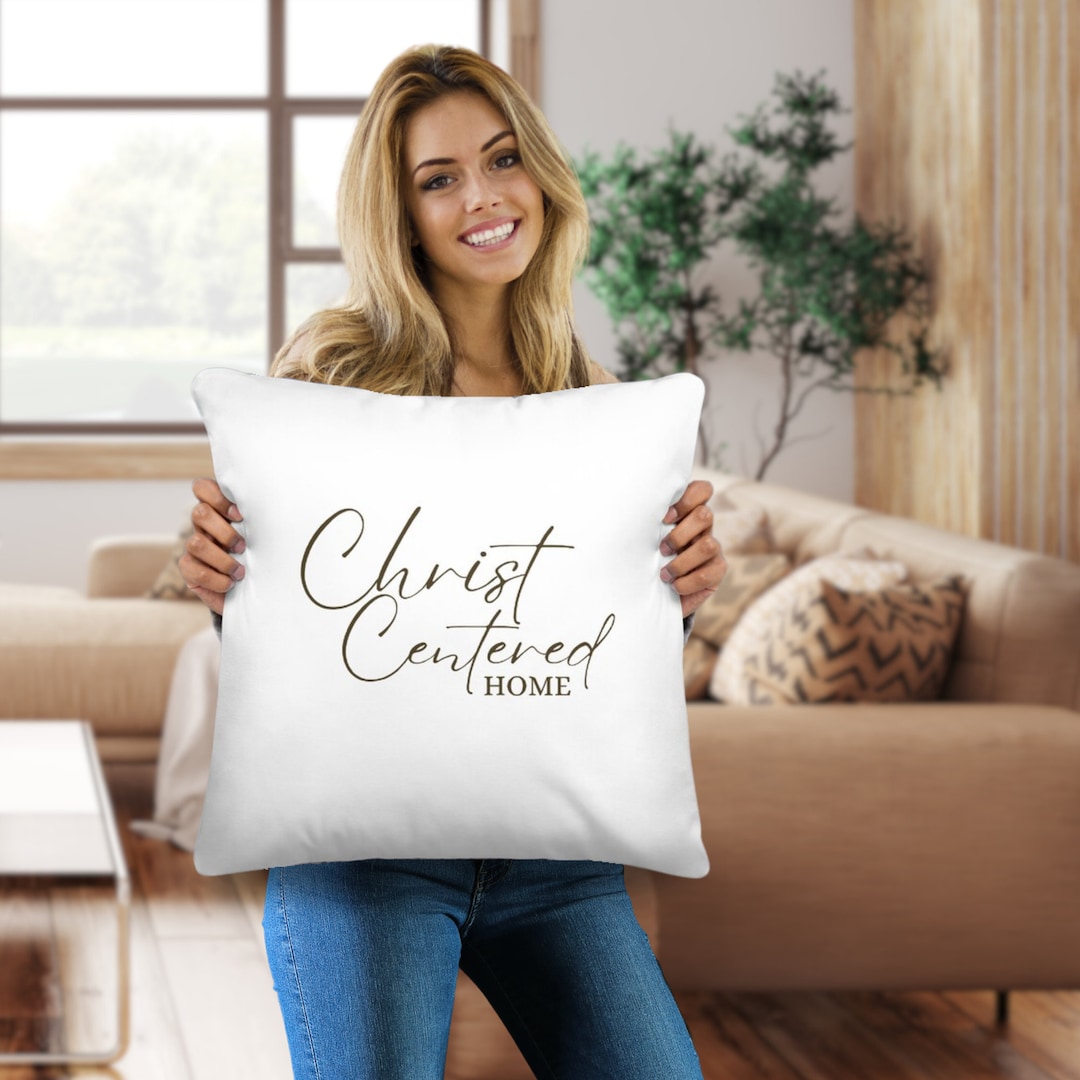 Christ Centered Home Pillow #1 | Christ Centered Gifts | Christ ...