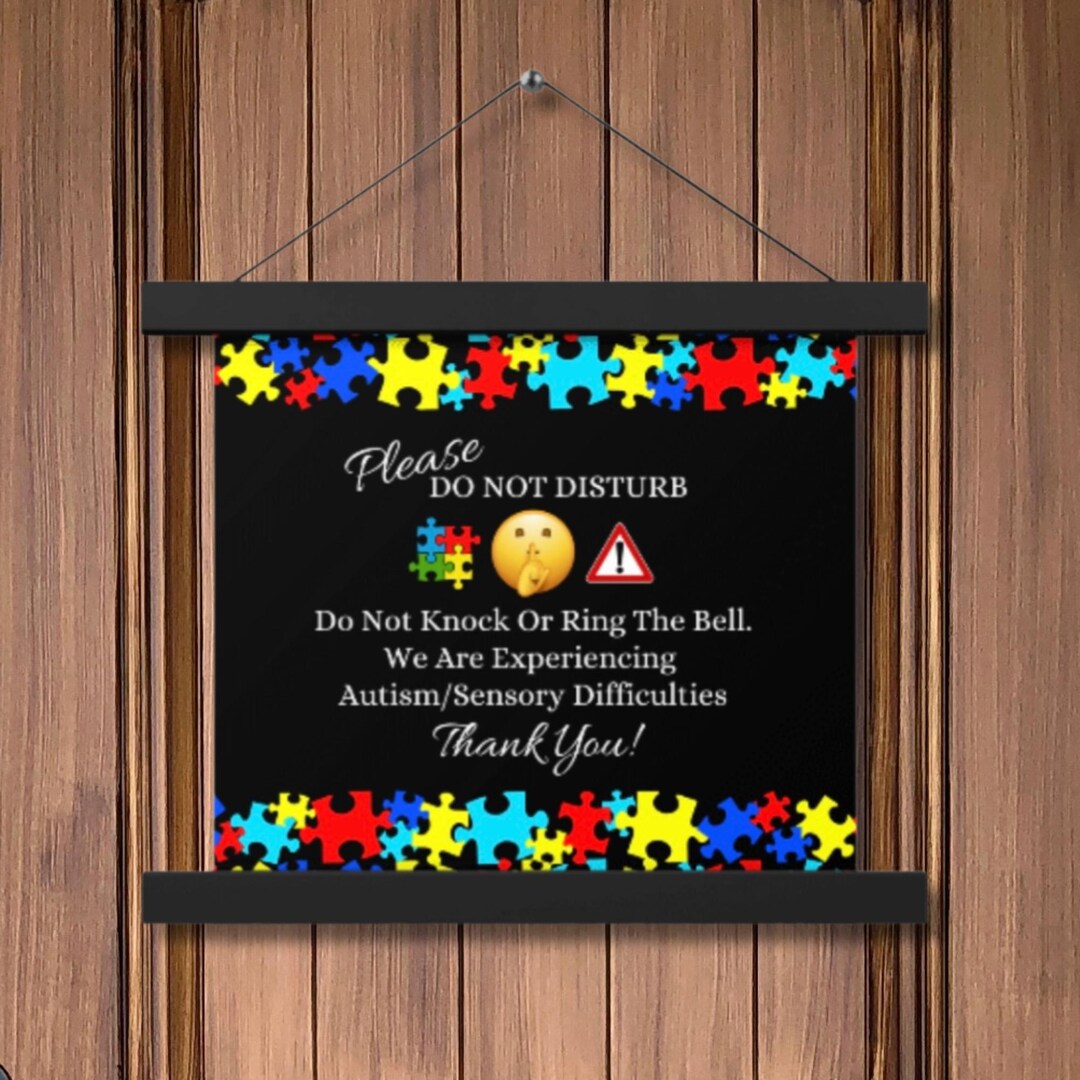 Autism Sign #3 | Autism Awareness | Autism Gifts | Autism Kids | Autism ...