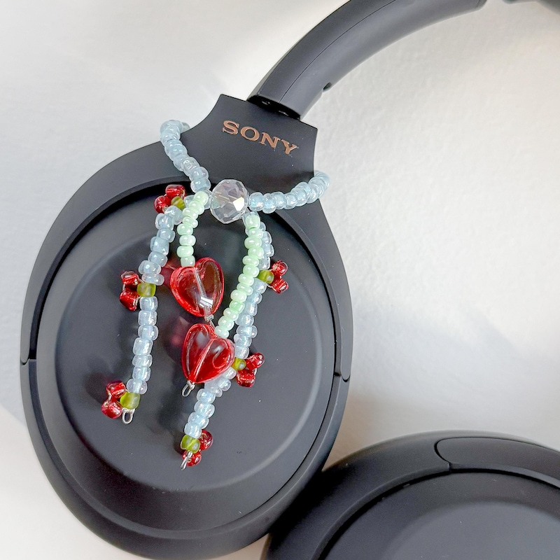 Headphone Keychain - Etsy