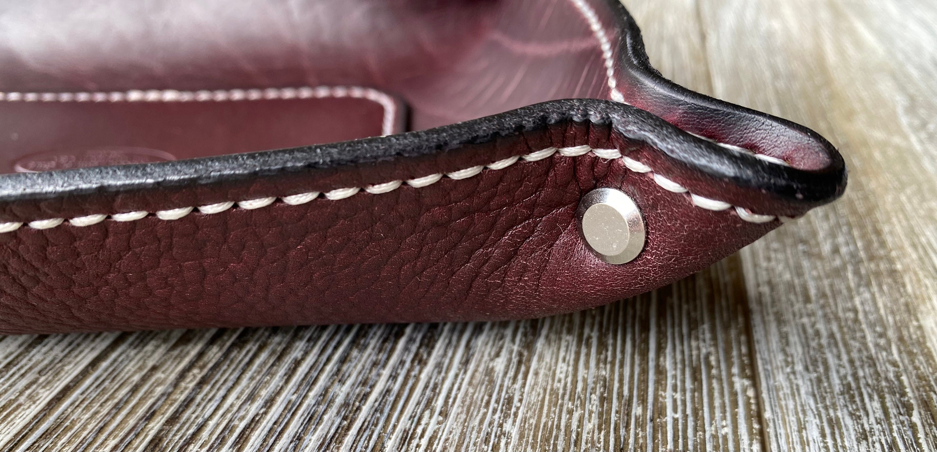 Handmade Leather Valet Tray - Etsy