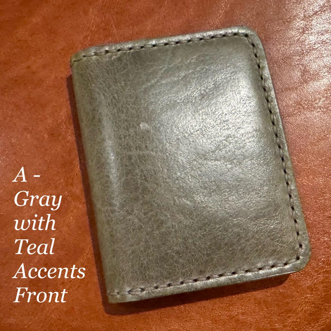 Jasper Minimalist Bifold Wallet - Etsy