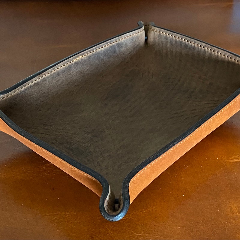 Leather Tray - Etsy