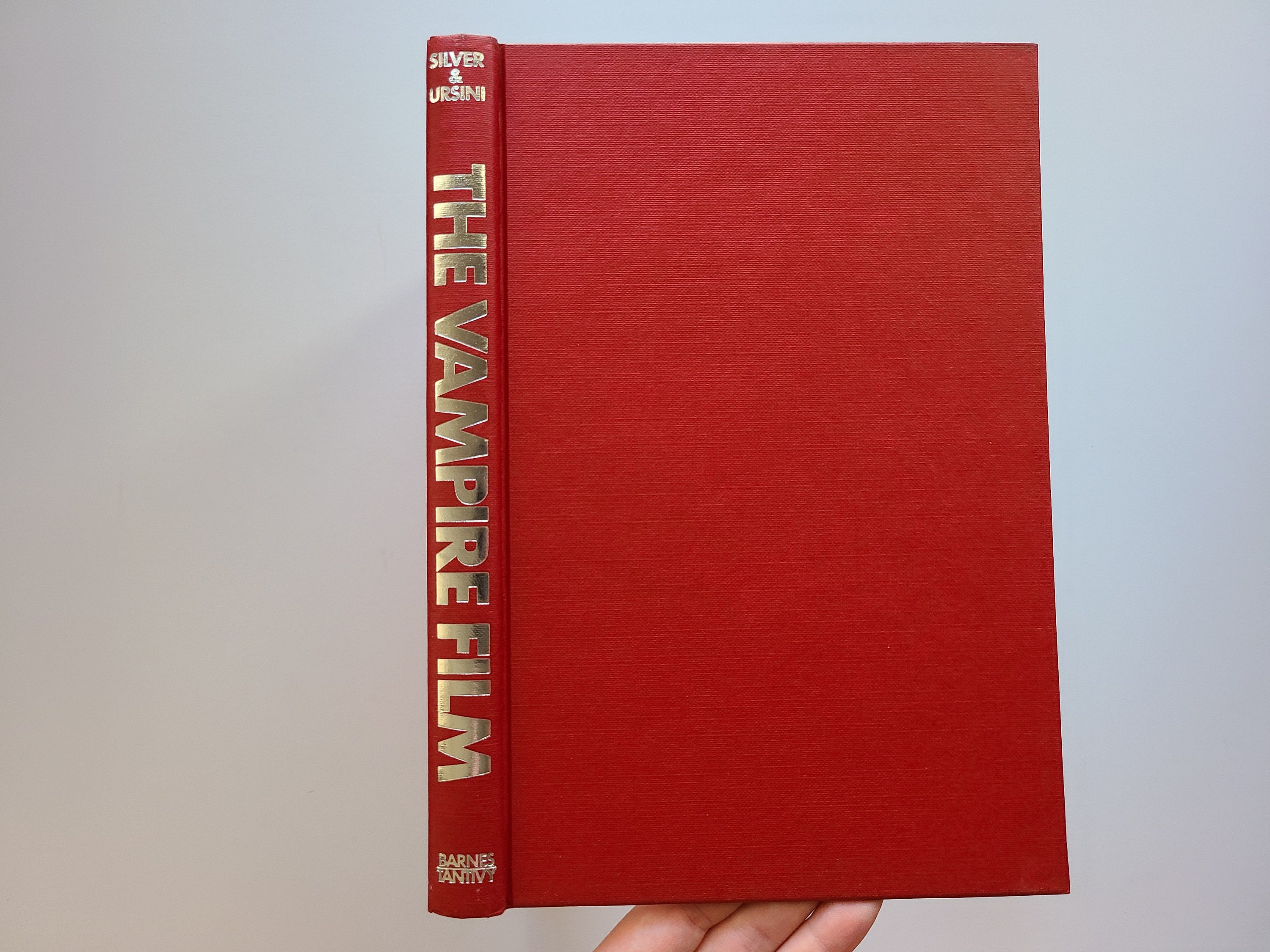 The Vampire Film by James Ursini and Alain Silver / Vampires in Film ...