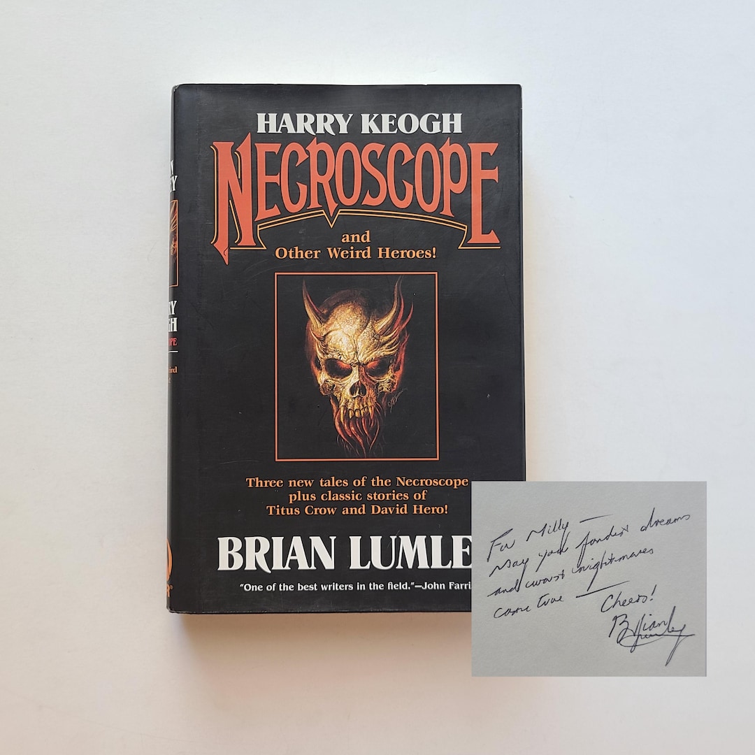 SIGNED Harry Keogh: Necroscope and Other Weird Heroes by Brian Lumley ...