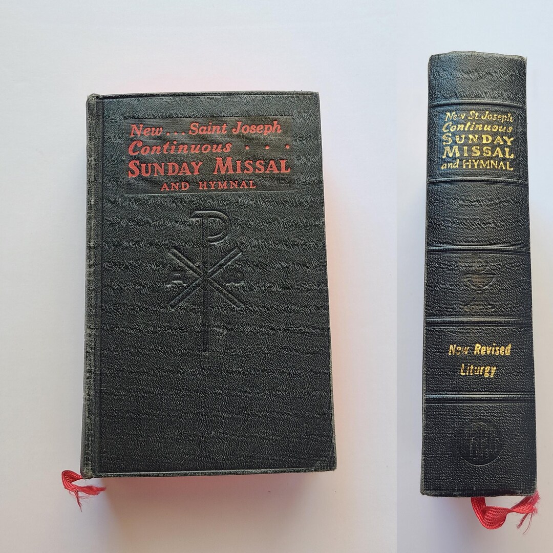 New Saint Joseph Continuous Sunday Missal and Hymnal / Mass Book ...