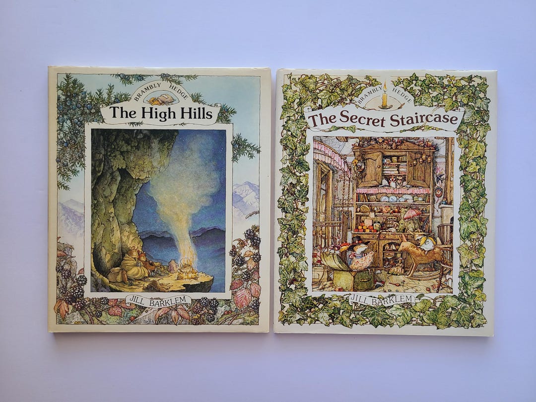 The High Hill and the Secret Staircase by Jill Barklem / Vintage ...