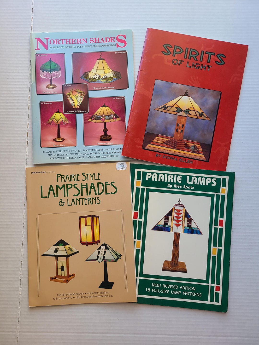 Northern Shades Patterns for Strained Glass Lampshades / Prairie Style ...