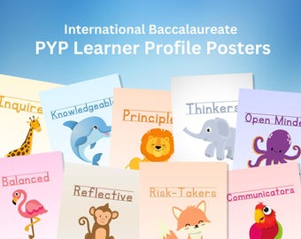 IB DP Learner Profile Printable Posters Classroom Posters IB Diploma ...