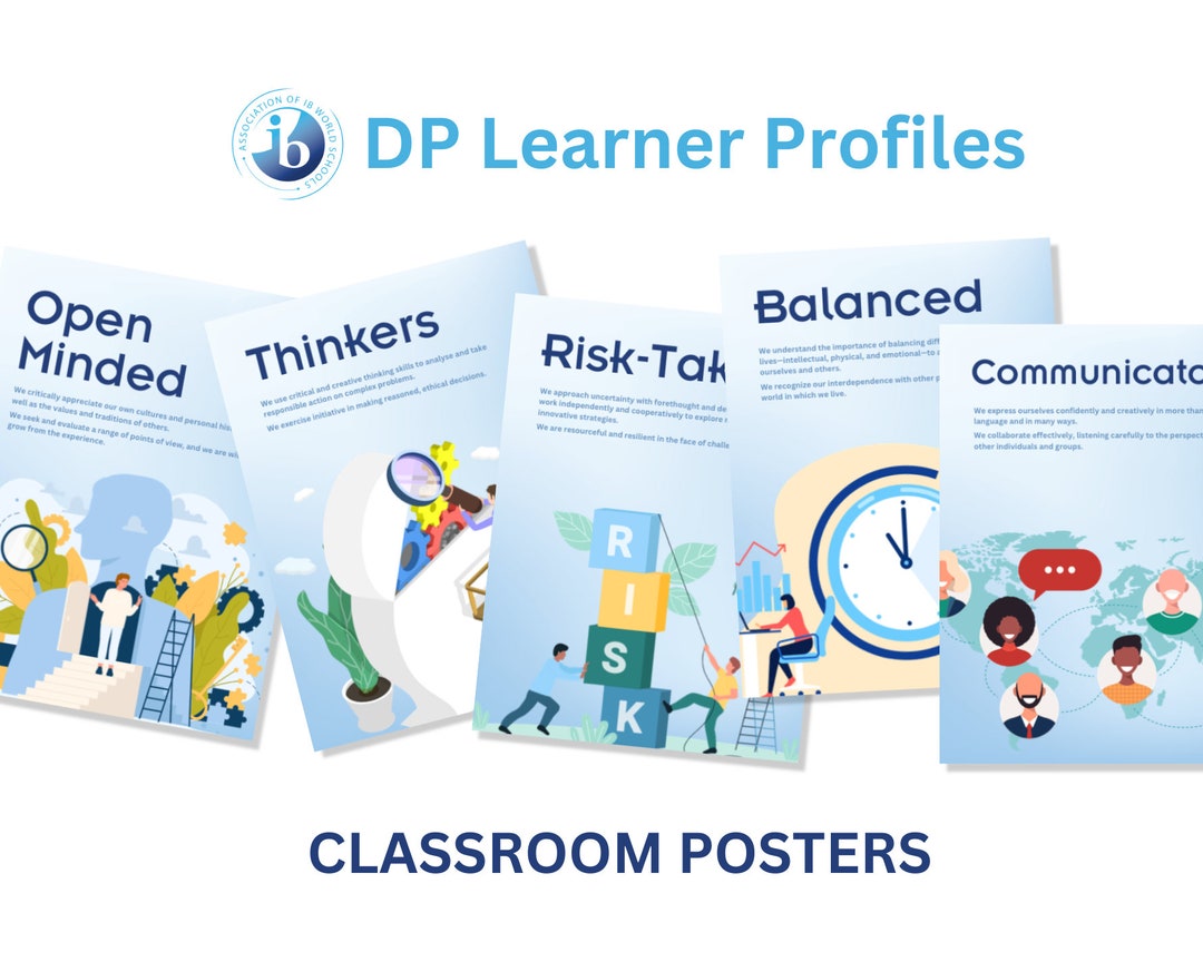 IB DP Learner Profile Printable Posters Classroom Posters - Etsy