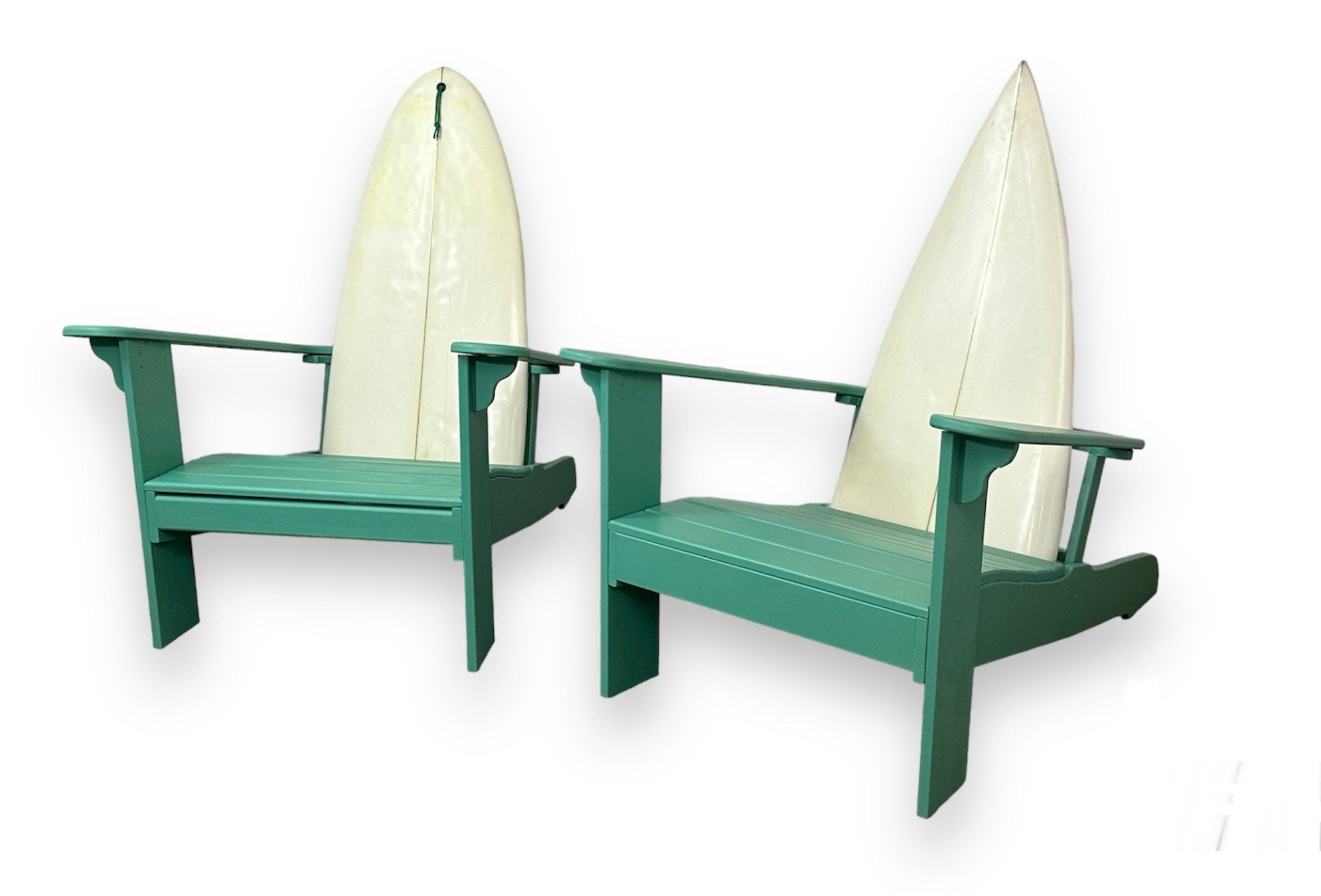 Malibu White – Recycled Surfboard Chair Set |medium| California ...