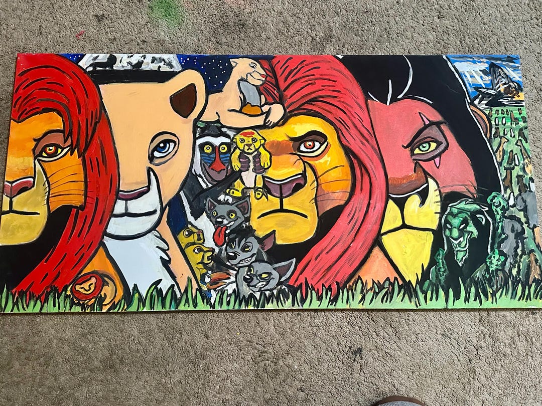The Lion King Walt Disney Simba Mufasa Scar Family Musical Nostalgia ...