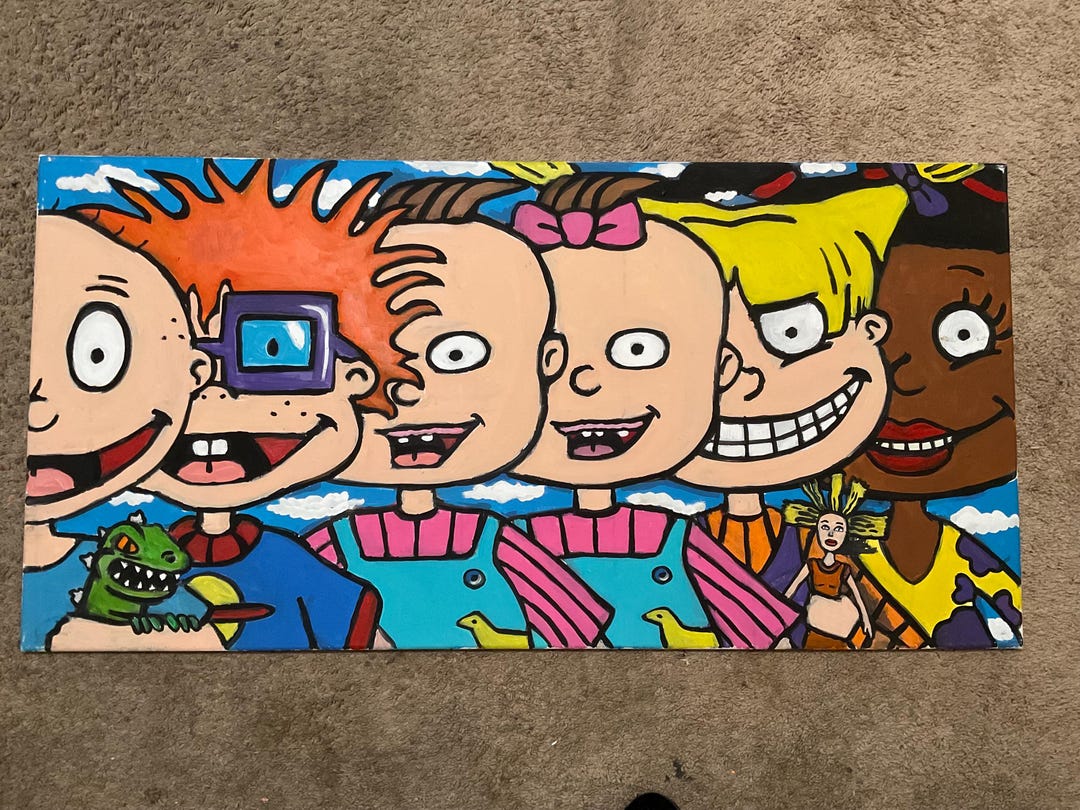 Rugrats Childhood 90s Babies Nickelodeon Cartoon Kids Adventure Show ...