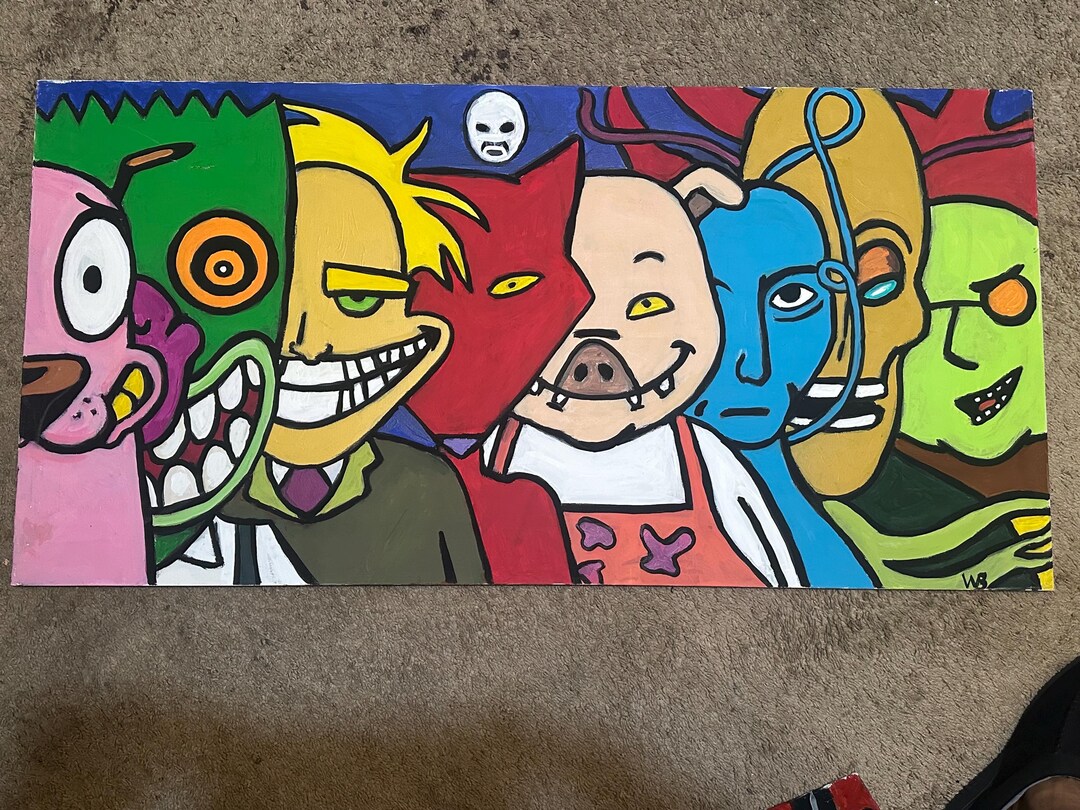 Courage the Cowardly Dog Cartoon Network Horror 1999 Beagle Nowhere ...