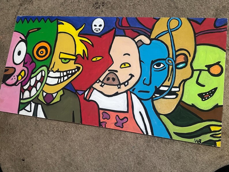 Courage the Cowardly Dog Cartoon Network Horror 1999 Beagle Nowhere ...