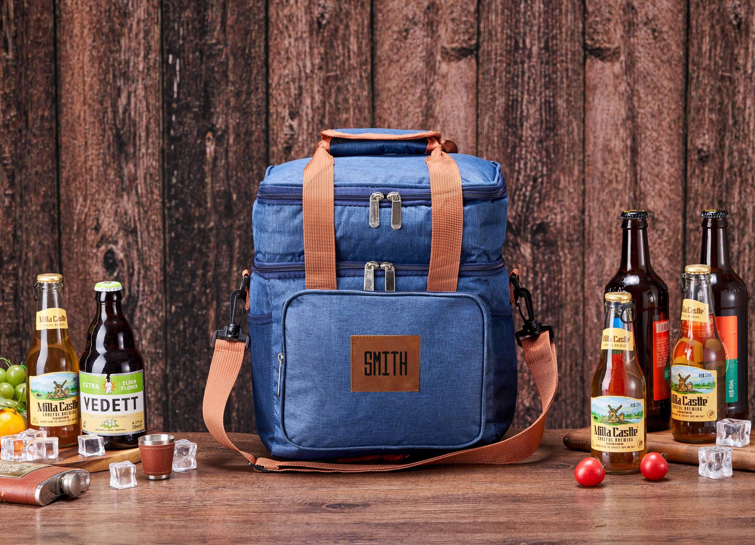 Personalized Beer Cooler Bag Groomsman Cooler Bag Custom Cooler Bag for ...