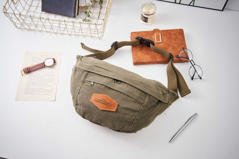 Personalized Crossbody Fanny Bag, Shoulder Bag,canvas Fanny Pack,sports ...