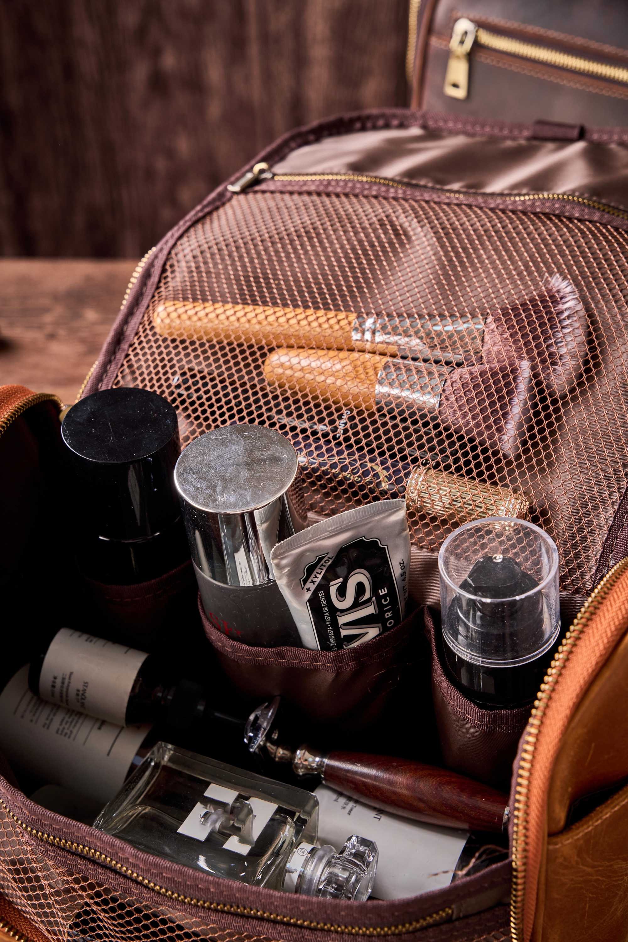 Groomsmen Gifts Hanging Toiletry Bag Personalized Large Men's Wash Bag ...