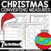 Christmas Math: Converting Measurements Practice (4th-5th Grade ...