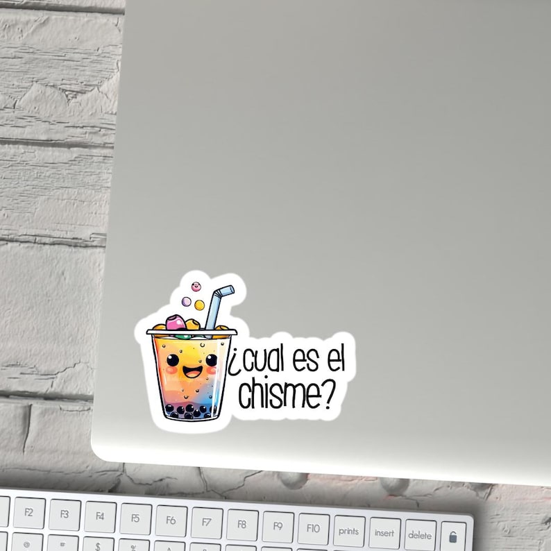 Spanish Stickers - Cual Es El Chisme - What is the Tea - Espanol ...