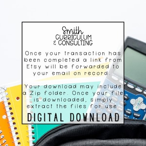 8th Grade Math Homework Sheets for Full Year Bundle Practice Assessment ...