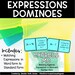 Expressions Dominoes Matching Algebraic Expressions TEKS 6.7a 6.7b ...