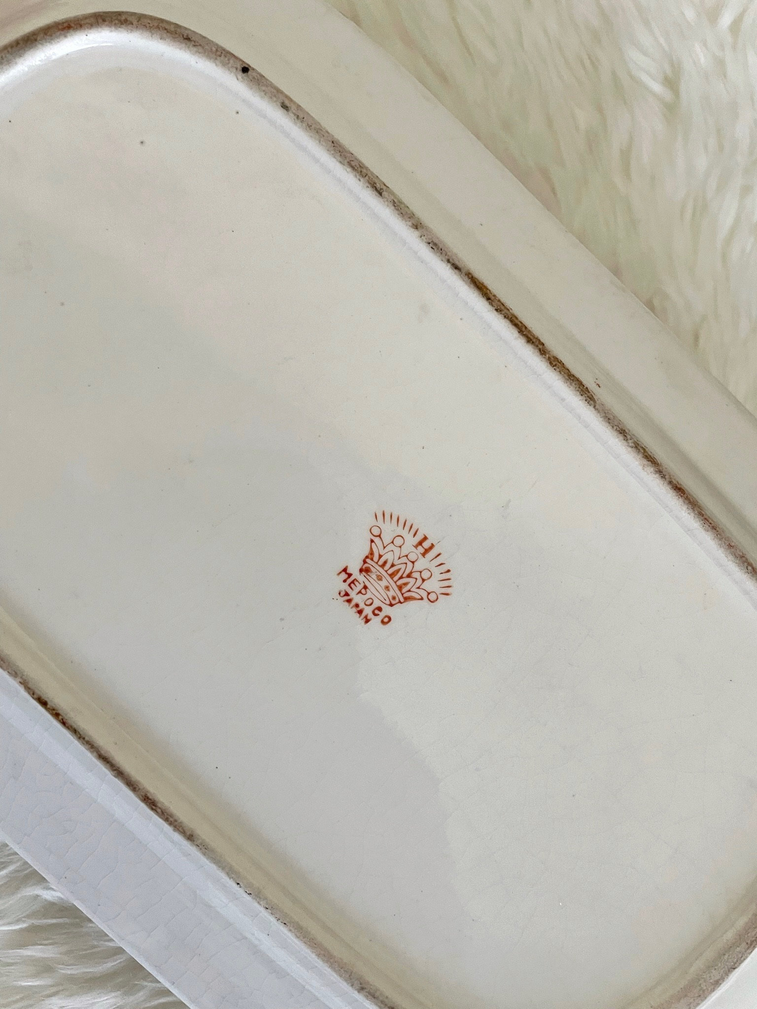 Vintage Teapots and Rectangular Plate. Mepoco Japan. - Etsy