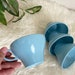 Mid Century Turquoise Blue Tea/coffee Cups - Etsy