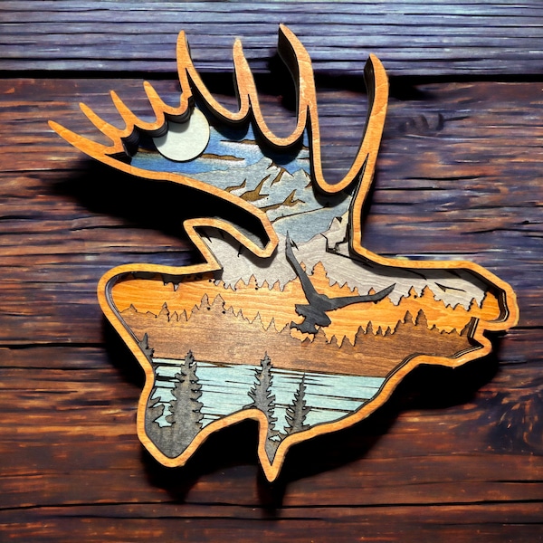 Moose Decor - Etsy