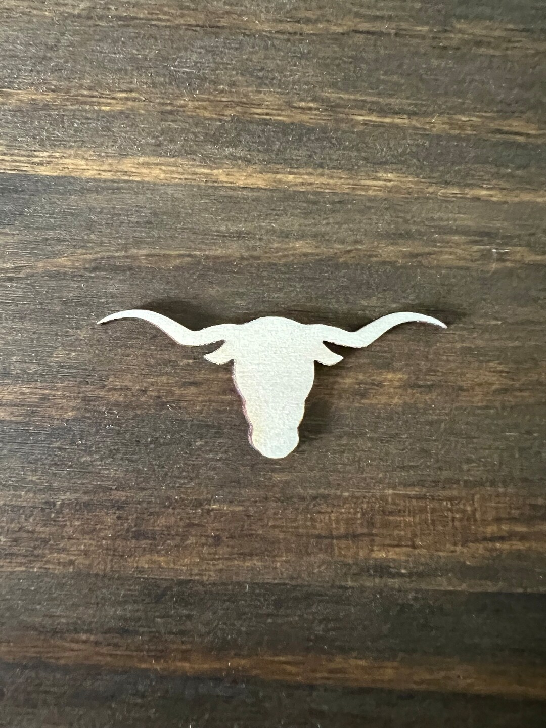 Unfinished Longhorn Laser Cut Wood Shape - Texas Bull DIY Craft Supply ...
