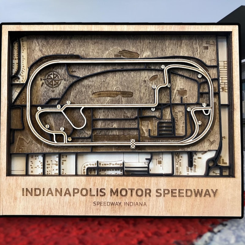 Indianapolis Speedway Art - Etsy