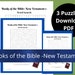 Books of the Bible - New Testament Word Search - 3 Puzzles - Plus ...