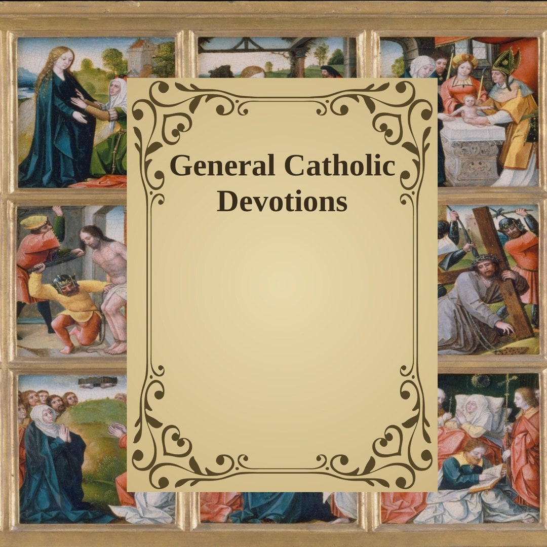Catholic Devotions PDF | Catholic Prayers | Printable Instant Download ...