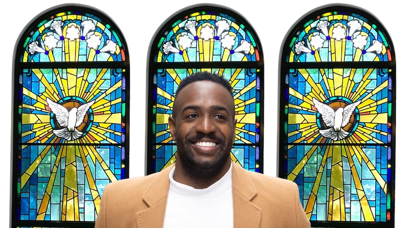 Christian Zoom Background Holy Spirit Virtual Backdrop | Church ...